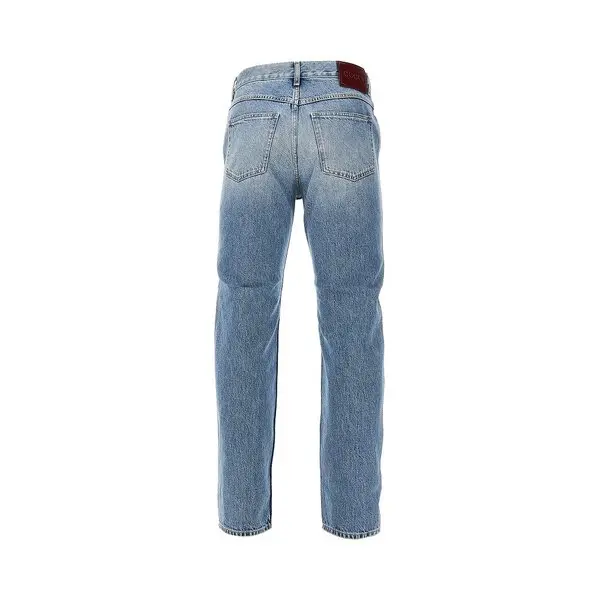 Gucci Five-pocket Jeans Straight Leg Slim Fit