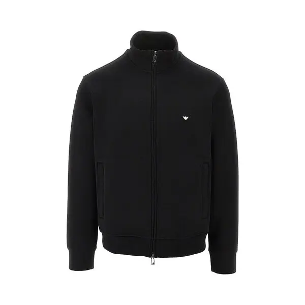 Emporio Armani Double Jersey Full-zip Weathirt