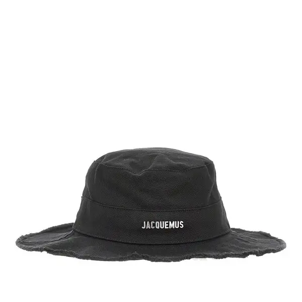 Jacquemus Le Bob Artichaut Bucket Hat - Black