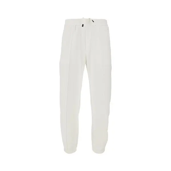 Emporio Armani Double Jersey Sweatpants - White