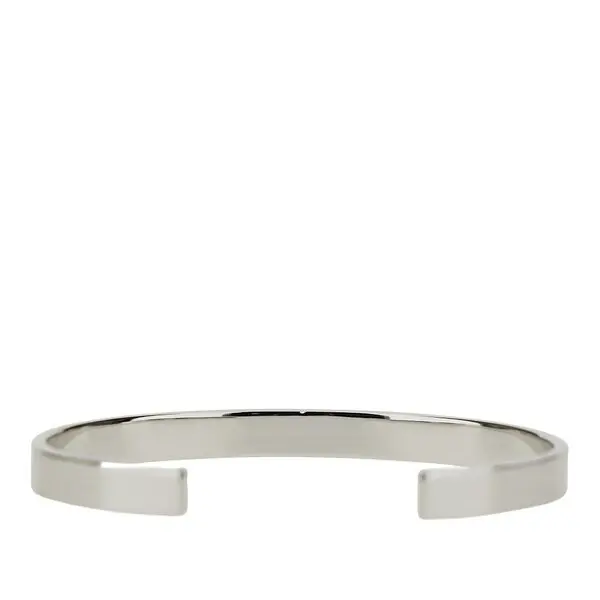 MAISON MARGIELA Engraved Logo Sterling Cuff Bracelet