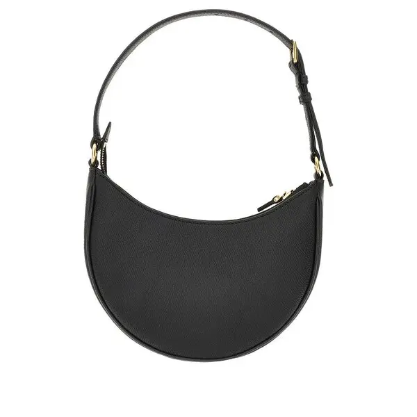 Valentino Garavani Vlogo Signature Mini Hobo Bag - Black