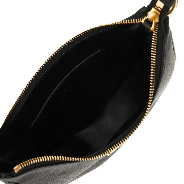 Valentino Garavani Vlogo Signature Mini Hobo Bag - Black