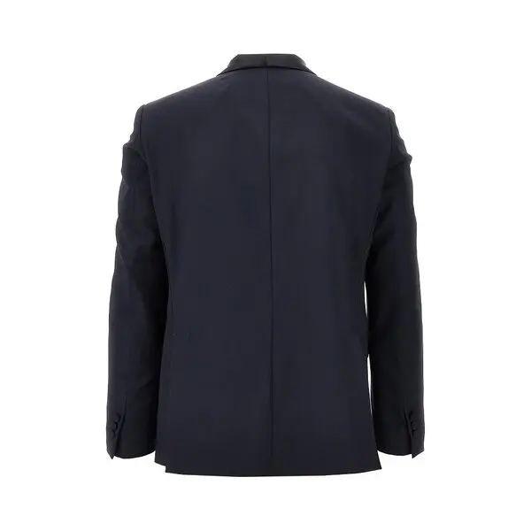 MARSEM Wool-blend Suit With Satin Lapel