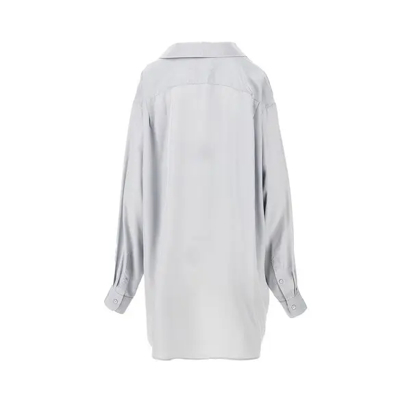 MAISON MARGIELA Oversized Viscose Poplin Shirt