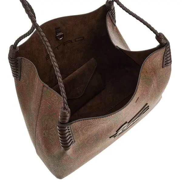 Etro Medium Libra Shopping Bag - Brown