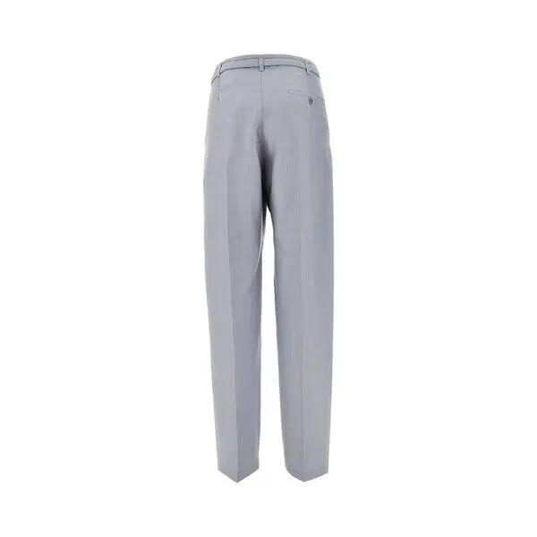 LEMAIRE Lemiare Wool-blend Belted Tailored Straight-leg Pants