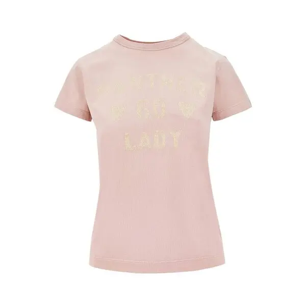 Valentino Garavani Panther Lady Print Cotton T-shirt