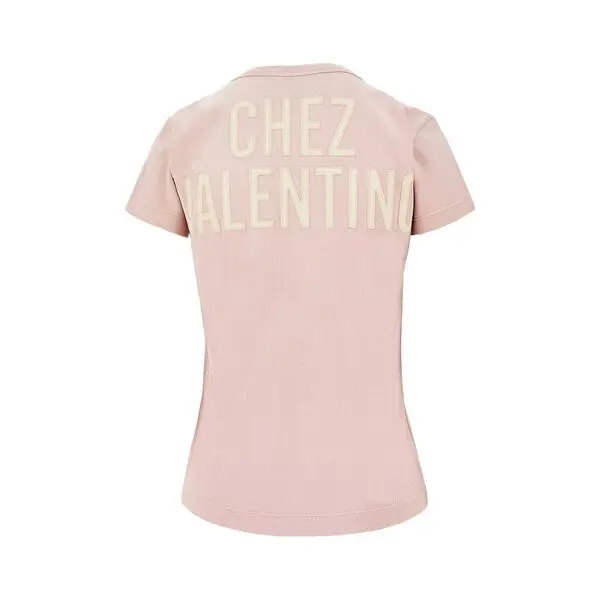 Valentino Garavani Panther Lady Print Cotton T-shirt