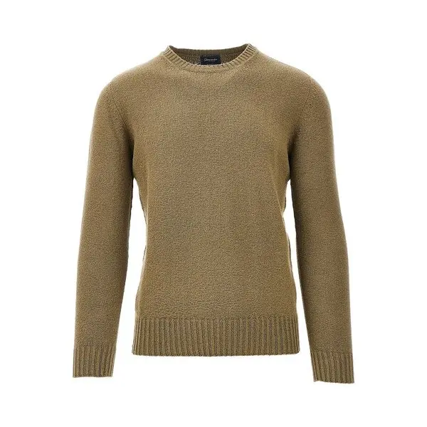 DRUMOHR Chenille-effect Cotton Crewneck Sweater - Green
