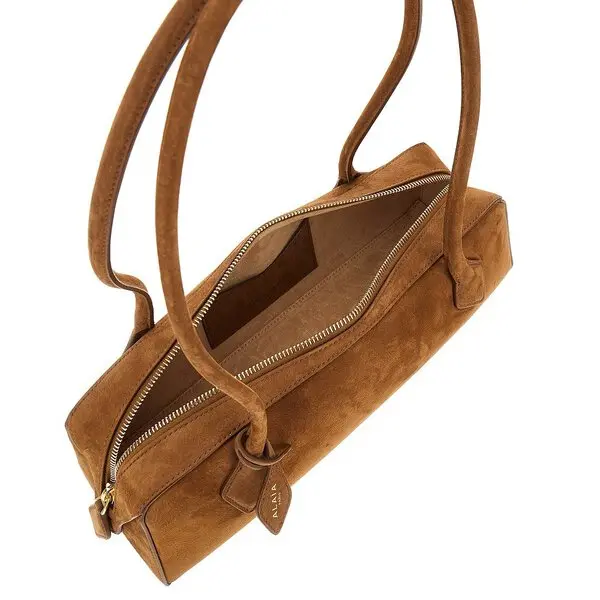 Alaïa Le Teckel Nubuck Leather Bag