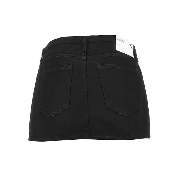 AGOLDE Keira Denim Mini Skirt