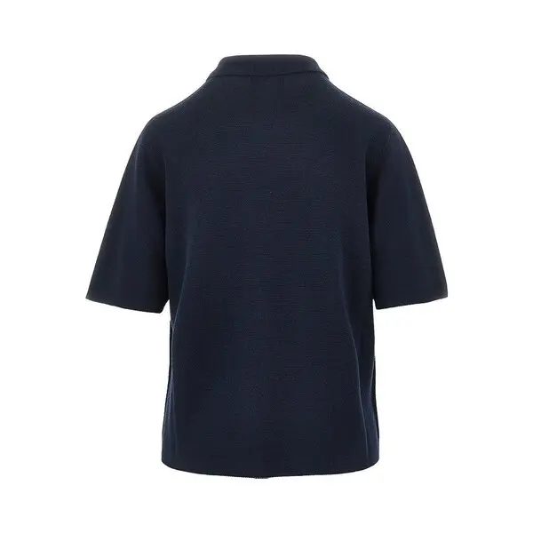Emporio Armani Link Knit Polo Shirt
