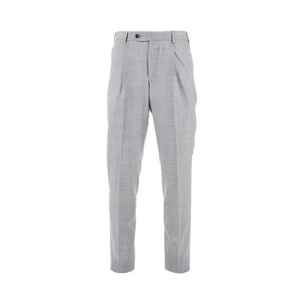 PT TORINO Super 130's Wool Union Fit Tapered Leg Trousers