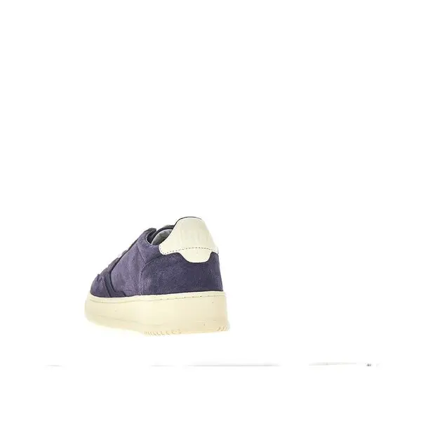 AUTRY Medalist Low Suede Leather Sneakers - Blue