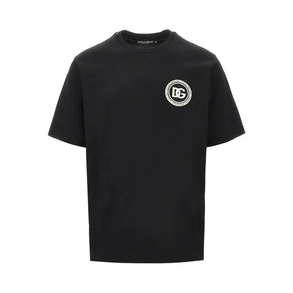 Dolce & Gabbana Logo Patch T-shirt - Black