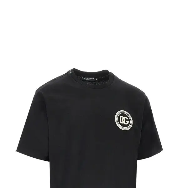 Dolce & Gabbana Logo Patch T-shirt - Black