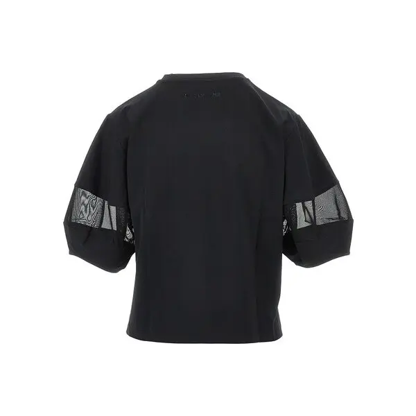 Emporio Armani Supima Cotton T-shirt With Mesh Inserts