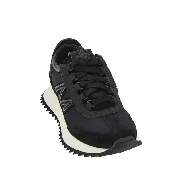 Moncler M" Applique Sneakers - Black