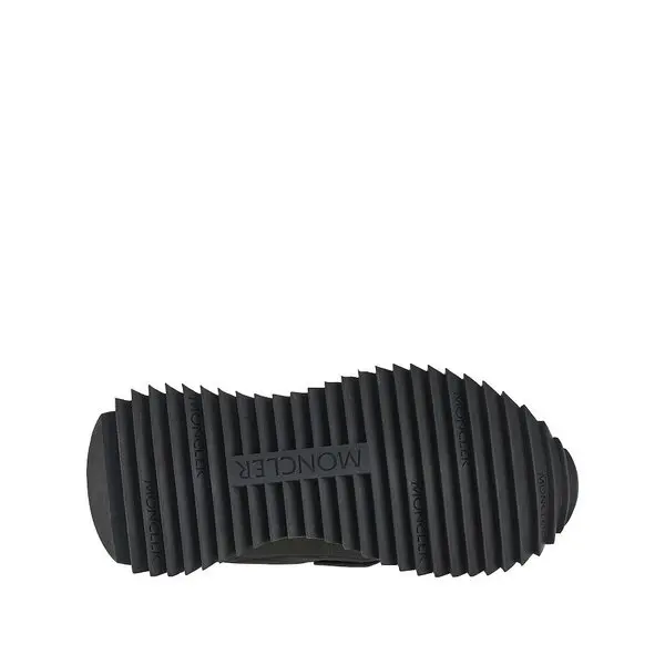 Moncler M" Applique Sneakers - Black