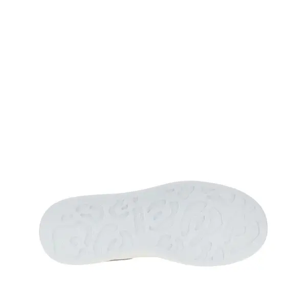 Alexander McQueen Oversized Sole Leather Sneakers - White