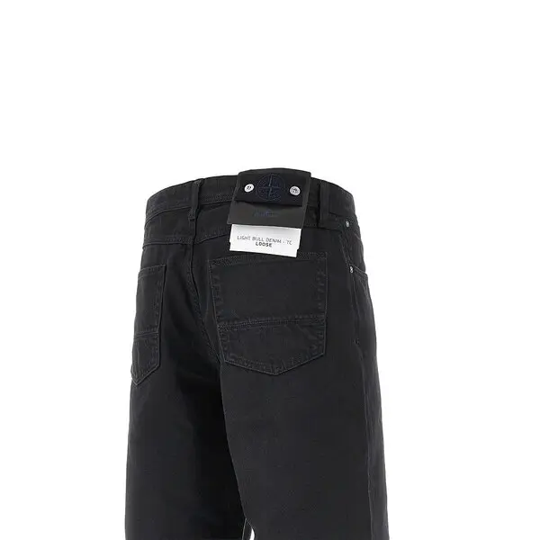 Stone Island Denim Research" Loose Fit Jeans