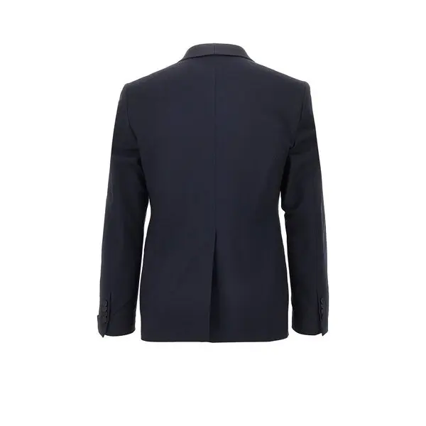 Tagliatore Super 120's Wool Tuxedo Suit - Blue