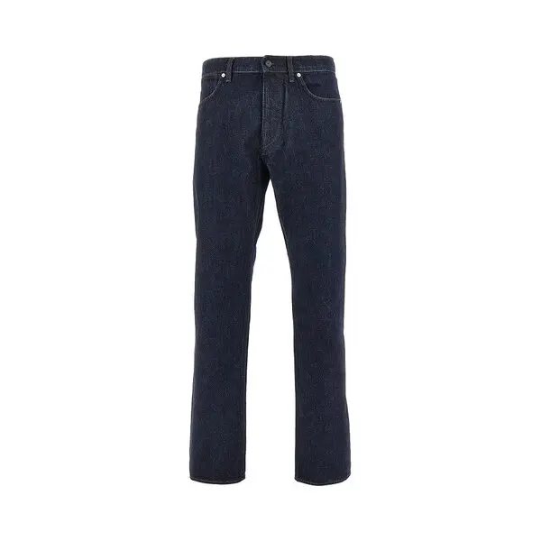 Stone Island Research Straight Fit Jeans - Blue