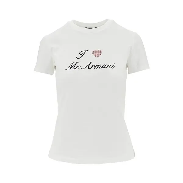 Emporio Armani Stretch Jersey T-shirt - White
