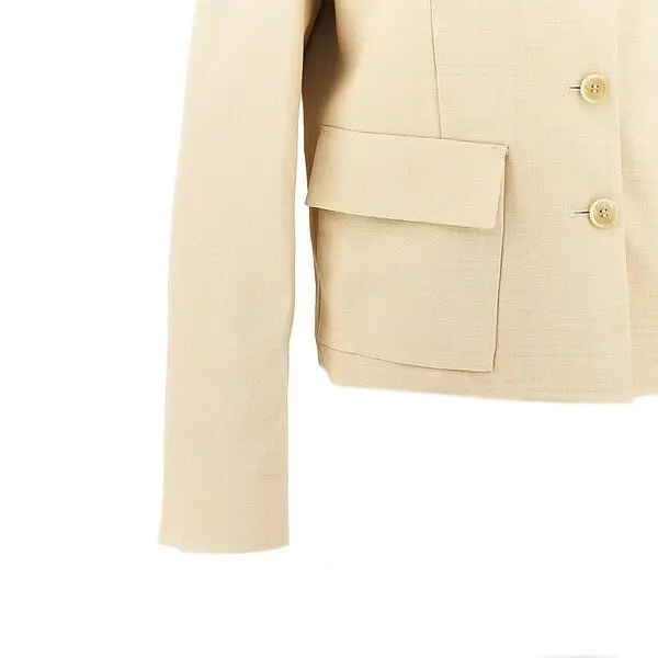 P.a.r.o.s.h Rania' Single-breasted Canvas Jacket
