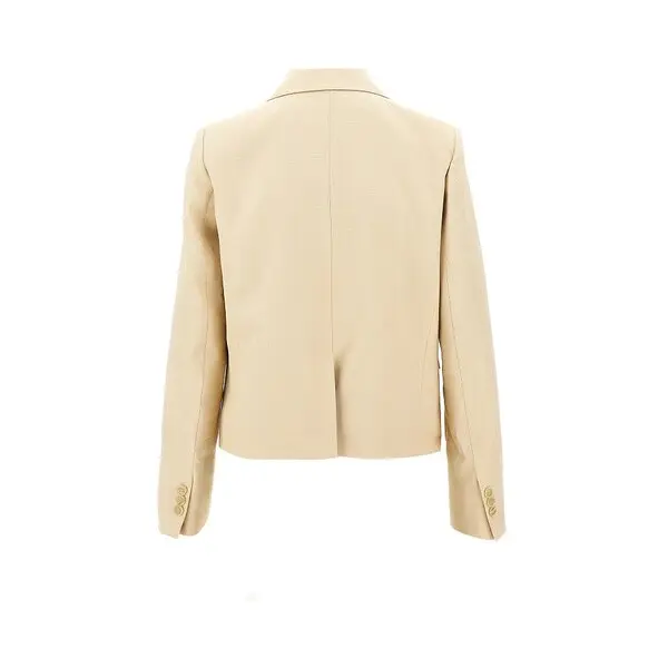 P.a.r.o.s.h Rania' Single-breasted Canvas Jacket