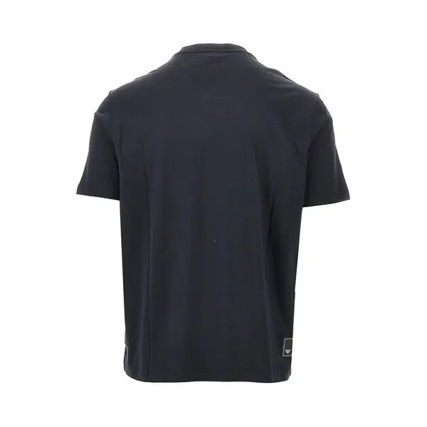 Emporio Armani Travel Eential Lyocell And Cotton T-hirt