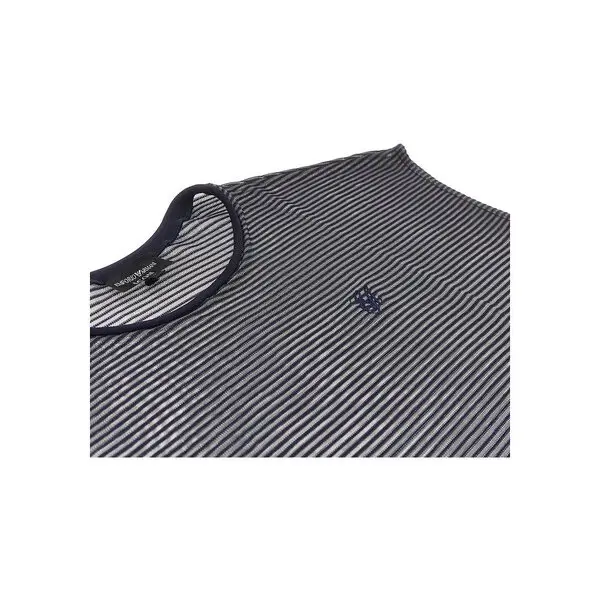 Emporio Armani Icon Striped Knitted Top