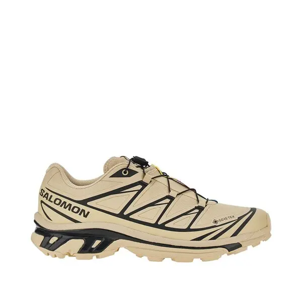 SALOMON Xt-6 Gore-tex Lace-up Sneakers - Beige
