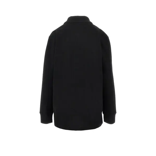 COURREGES Oversized Piquet Polo Shirt