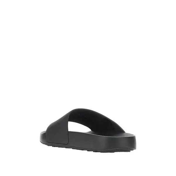 Givenchy Rubber Mules With Contrast Label