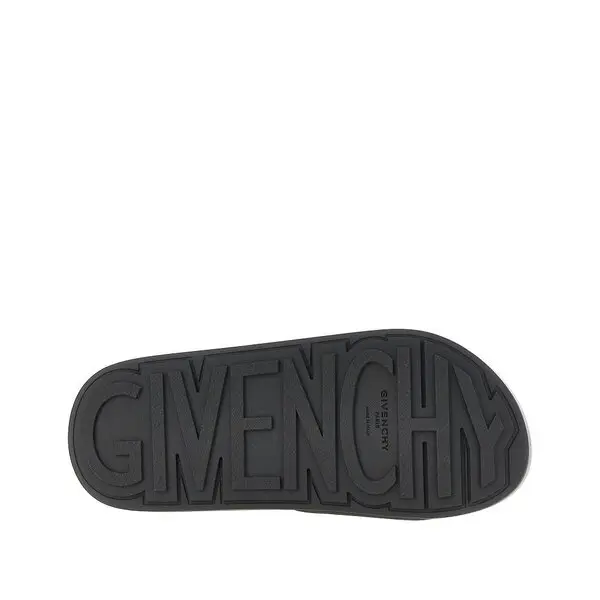 Givenchy Rubber Mules With Contrast Label