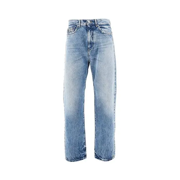 Versace Studded Pencil Jeans - Blue