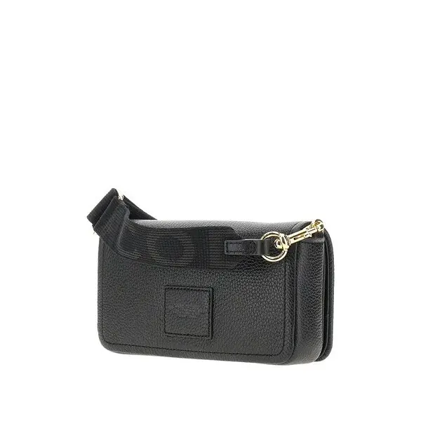Marc Jacobs The Mini Bag" Grain Leather Cross Body Bag - Black