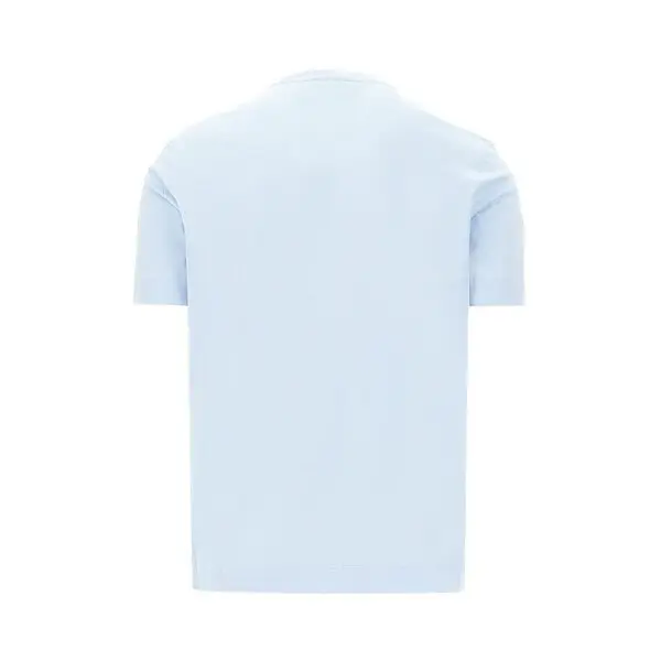 Emporio Armani Printed And Embroidered T-shirt