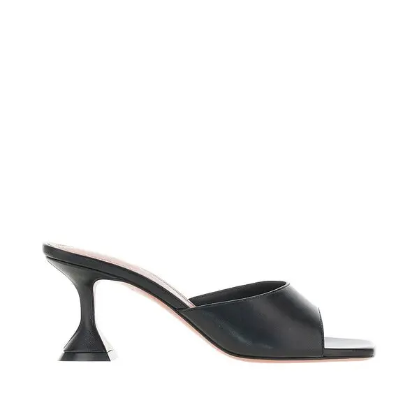 Amina Muaddi Lupita Nappa Leather Slippers