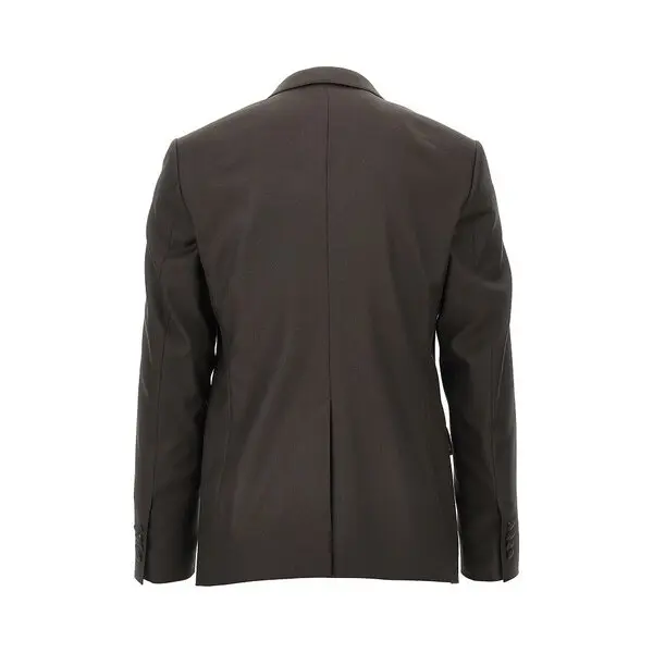 Dolce & Gabbana Sicilia Light Wool Single-breasted Jacket - Brown