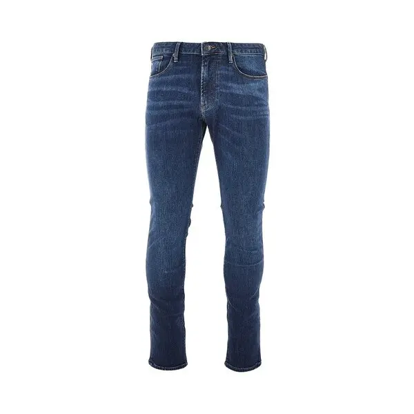 Emporio Armani J06 Slim Fit Stretch Denim Jeans - Blue