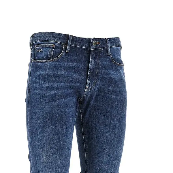 Emporio Armani J06 Slim Fit Stretch Denim Jeans - Blue