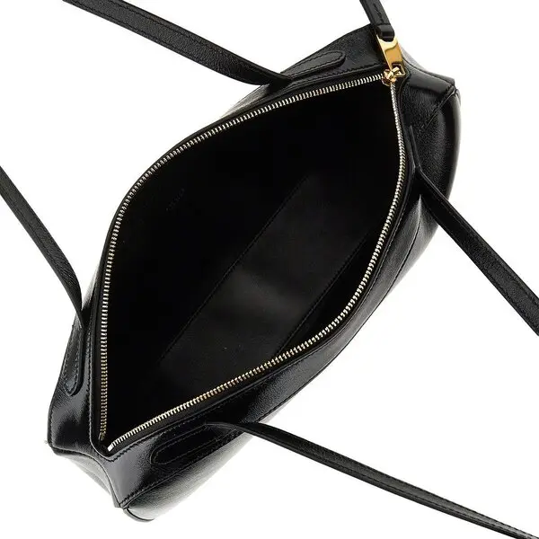 Khaite Patent Leather Simona Bag - Black