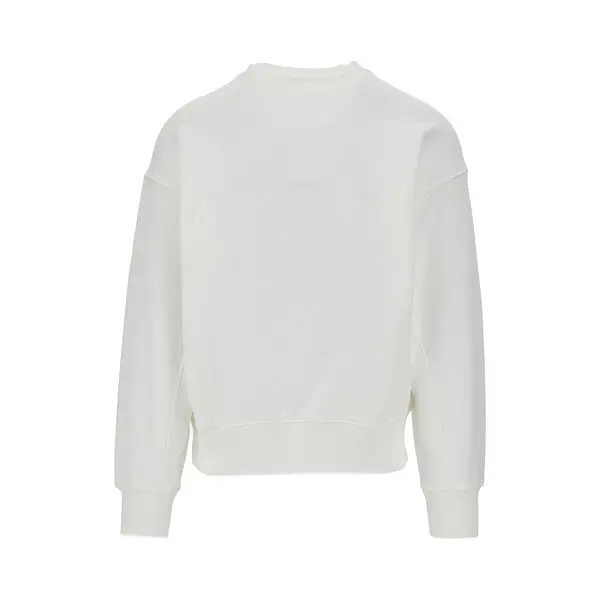 AUTRY Striped Logo College Sweatshirt