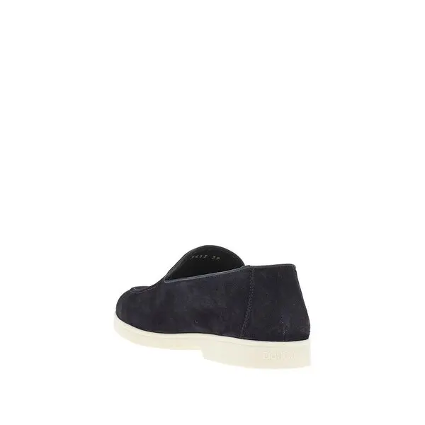 DOUCAL'S Suede Leather Loafers - Blue