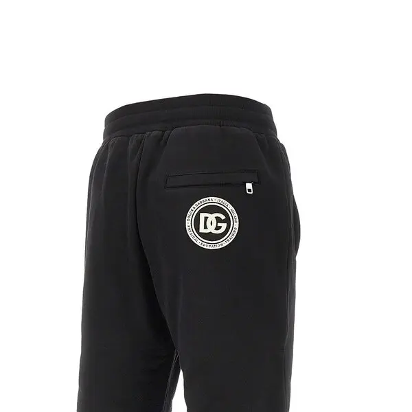 Dolce & Gabbana Logo Patch Sweatpants