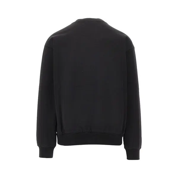 Dolce & Gabbana Cotton French Terry Sweatshirt With Logo Patch