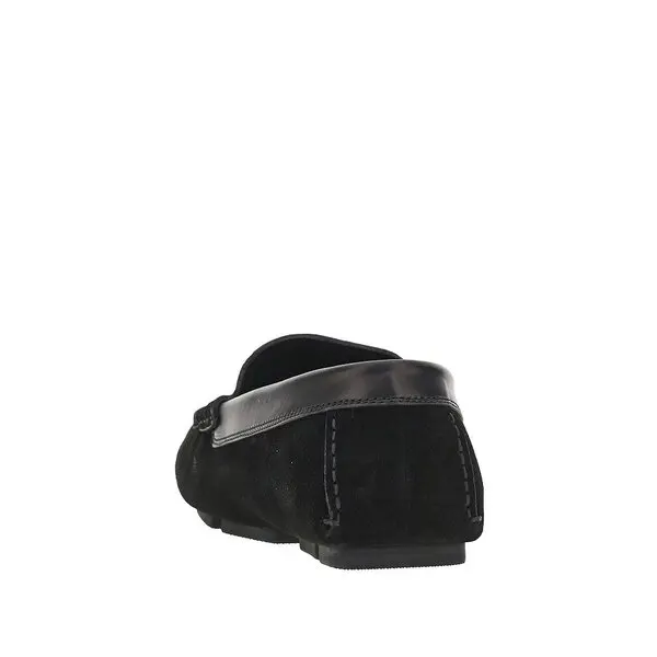 Dolce & Gabbana Suede Leather Driver Loafers - Black